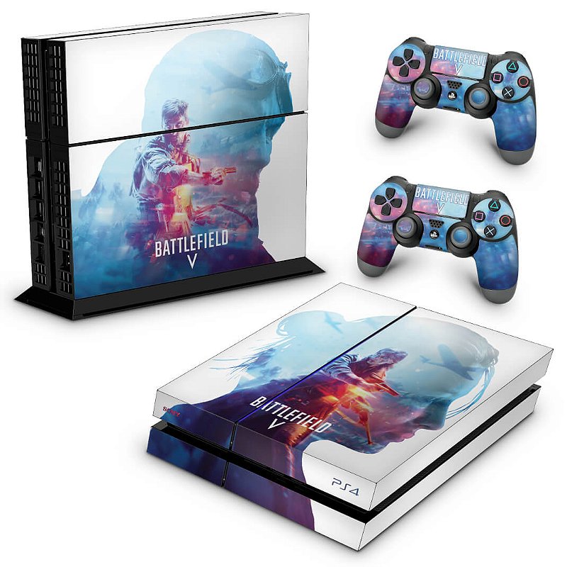 Ps4 Fat Skin - Battlefield V - Pop Arte Skins