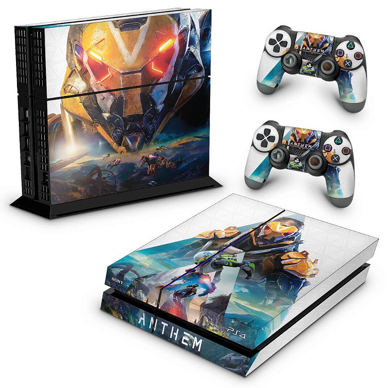 PS4 Fat Skin - Anthem - Pop Arte Skins