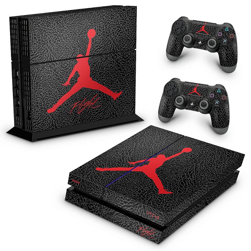 PS4 Fat Skin - Air Jordan Flight - Pop Arte Skins