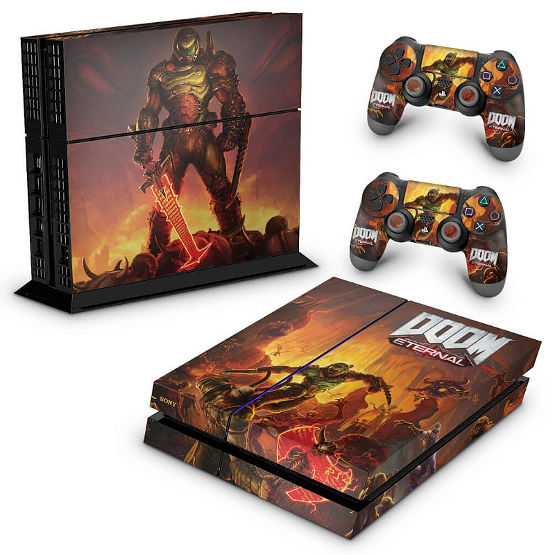 PS4 Fat Skin - Doom Eternal - Pop Arte Skins