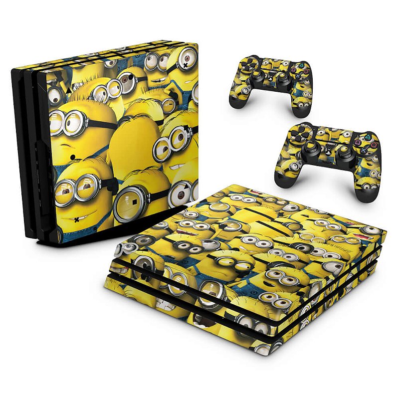 PS4 Pro Skin - Minions - Pop Arte Skins