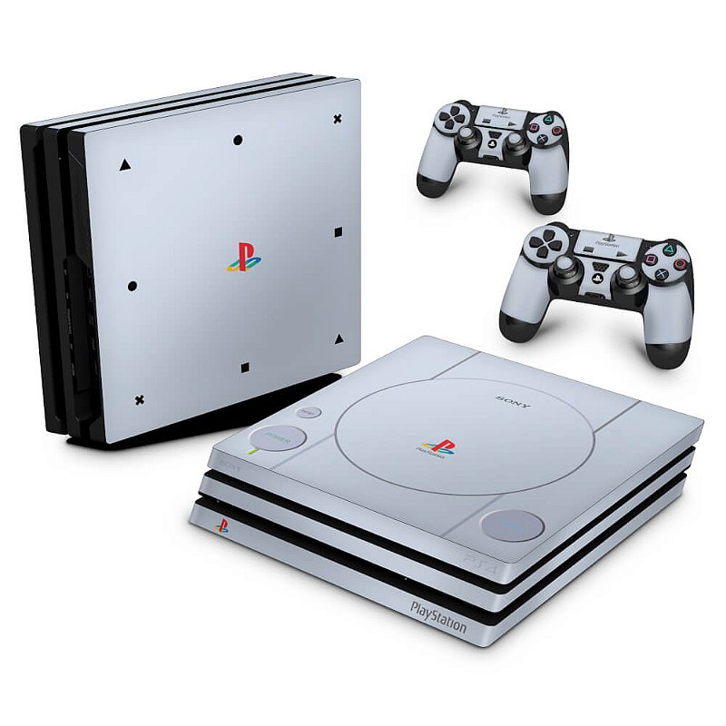 PS4 Pro Skin Sony Playstation 1 Pop Arte Skins