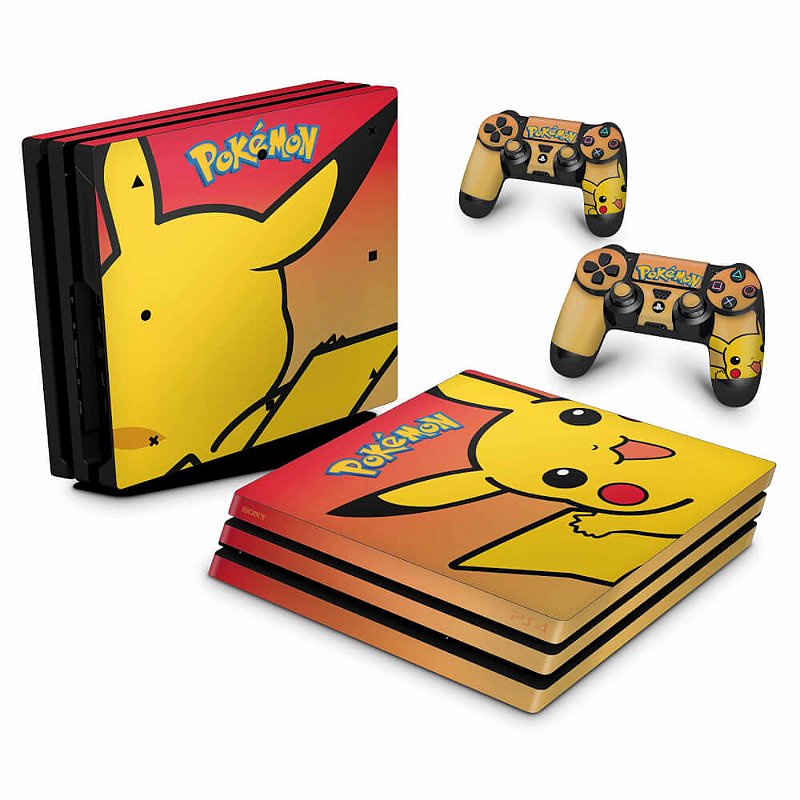 PS4 Pro Skin - Pokemon Pikachu - Pop Arte Skins
