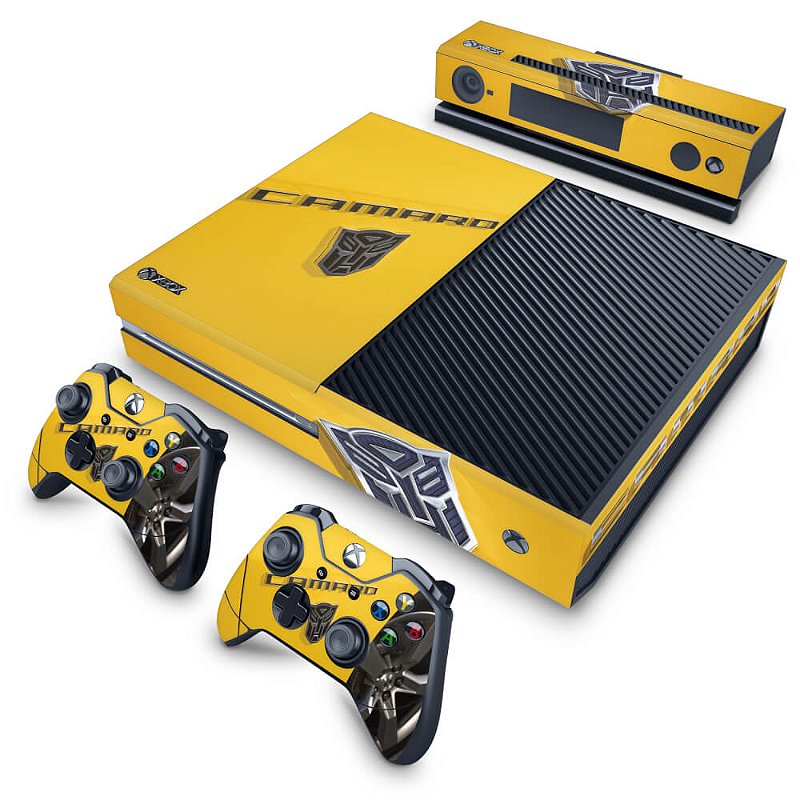 Xbox One Fat Skin - Camaro - Transformers - Pop Arte Skins