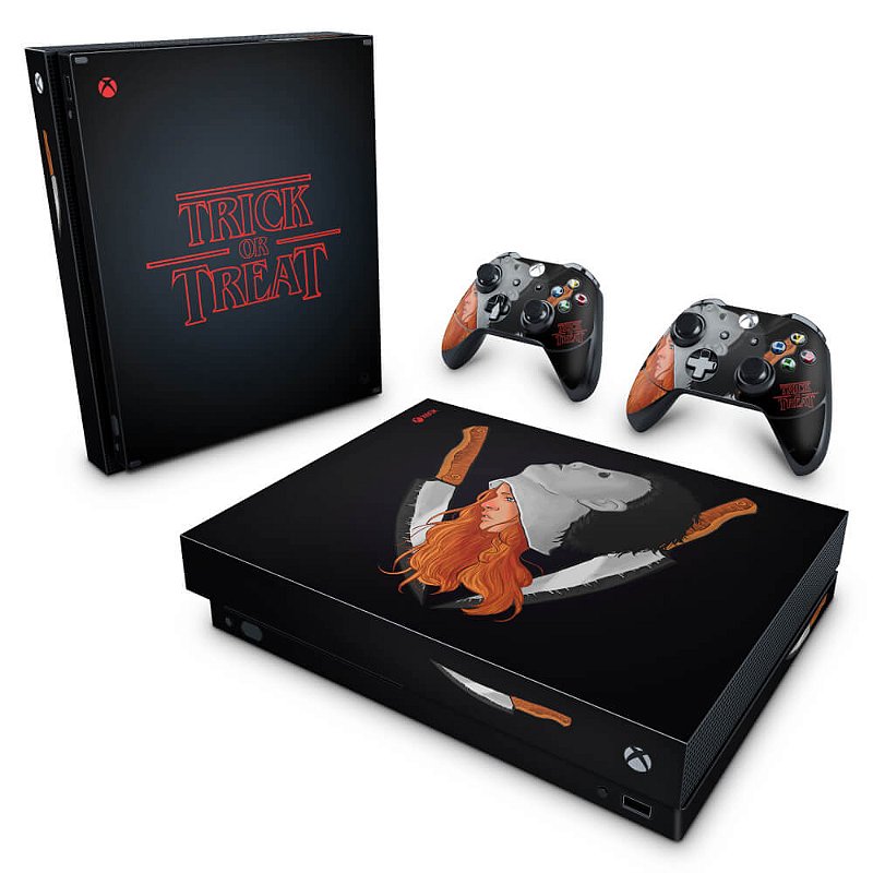 Xbox One X Skin - Stranger Things Max - Pop Arte Skins