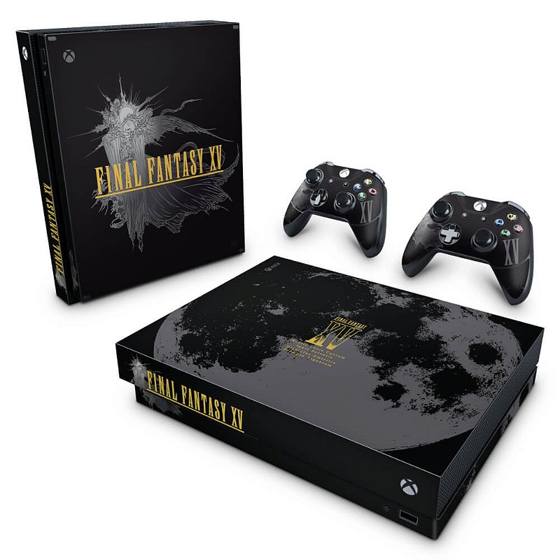 Xbox One X Skin - Final Fantasy XV Bundle - Pop Arte Skins