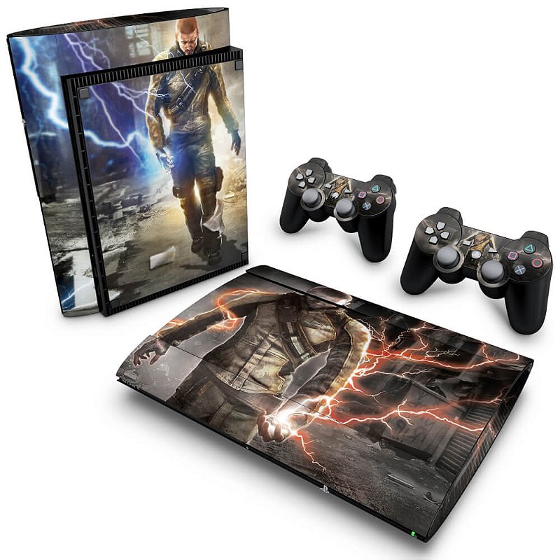 PS3 Super Slim Skin - Infamous - Pop Arte Skins