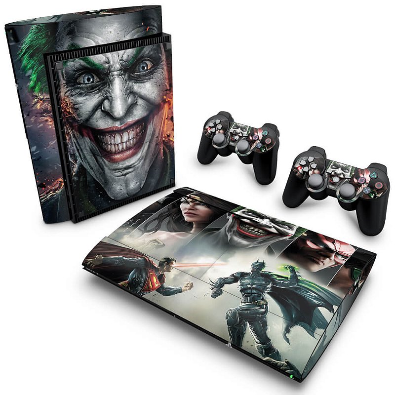 PS3 Super Slim Skin - Injustice - Pop Arte Skins