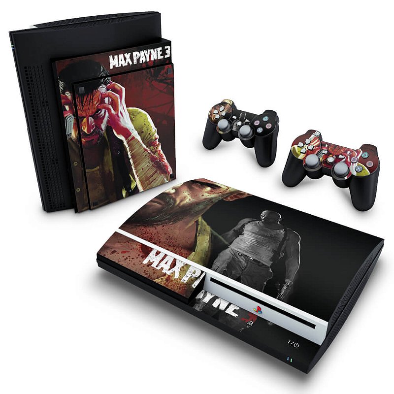 PS3 Fat Skin - Max Payne - Pop Arte Skins