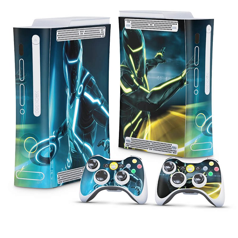 Xbox 360 Fat Skin - Tron - Pop Arte Skins