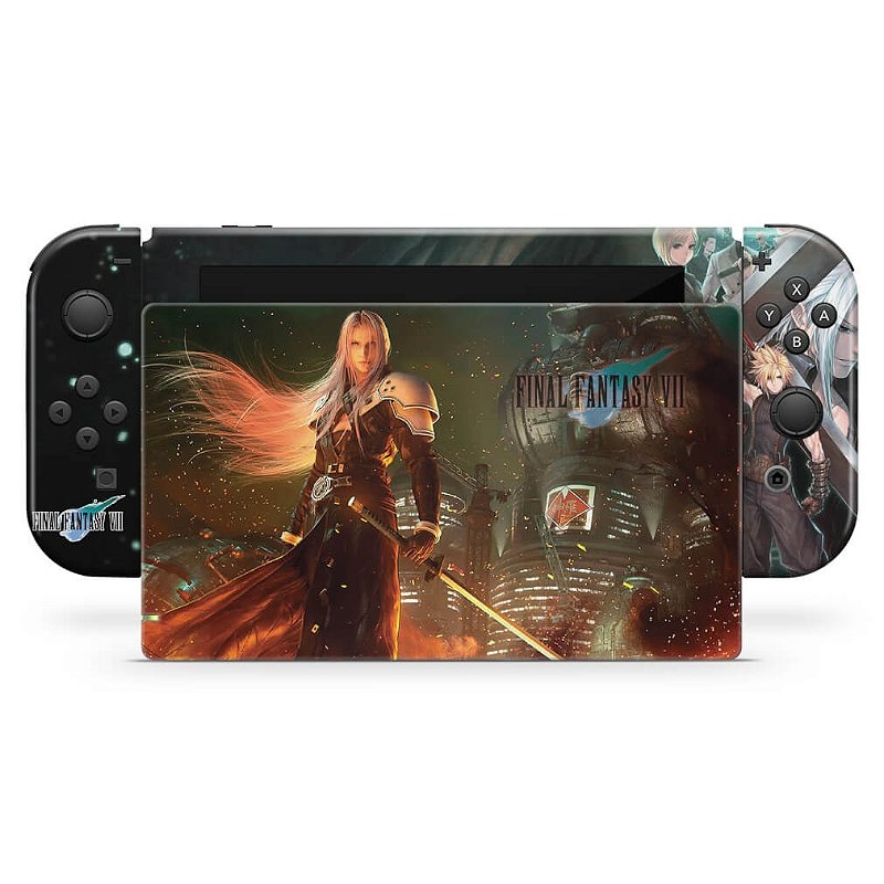 Nintendo Switch Skin - Final Fantasy Vii: Remake - Pop Arte Skins