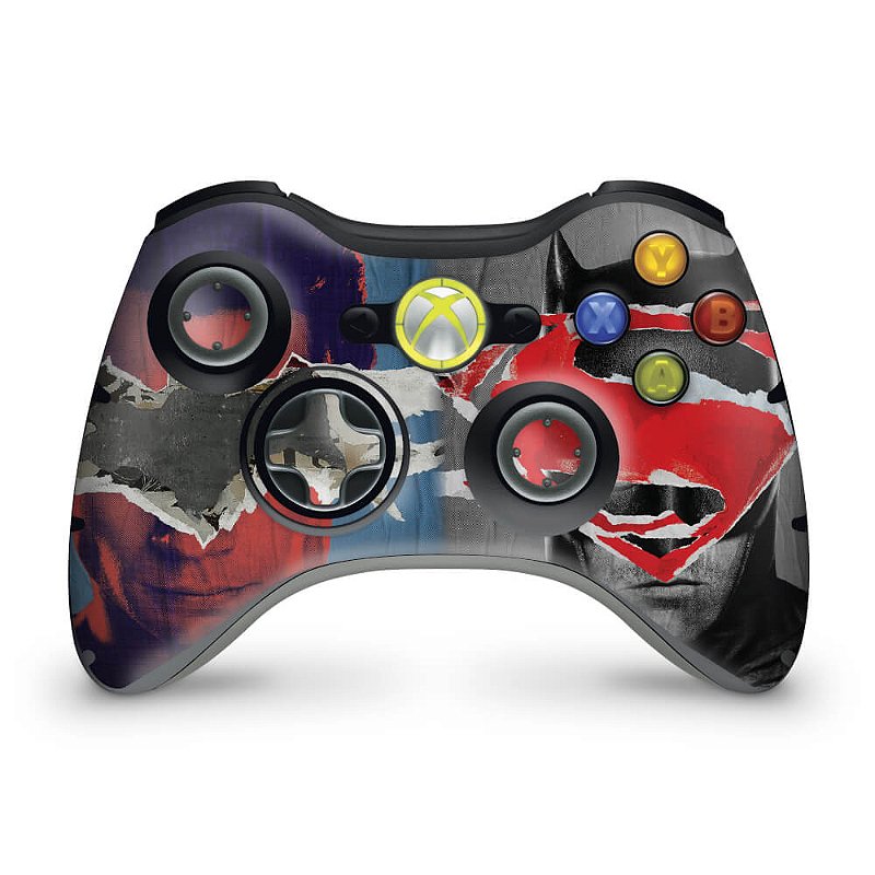 Skin Xbox 360 Controle - Batman Vs Superman - Pop Arte Skins