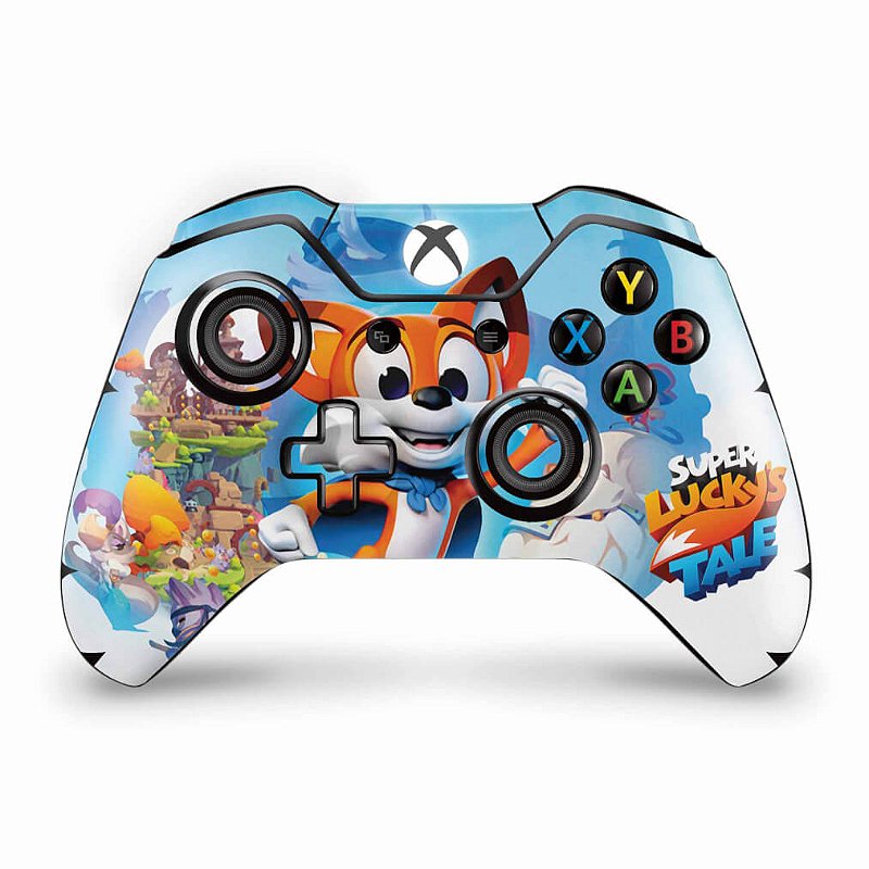 Skin Xbox One Fat Controle - Super Lucky's Tale - Pop Arte Skins