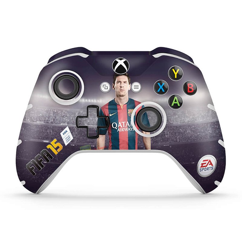 Skin Xbox One Slim X Controle - FIFA 15 - Pop Arte Skins