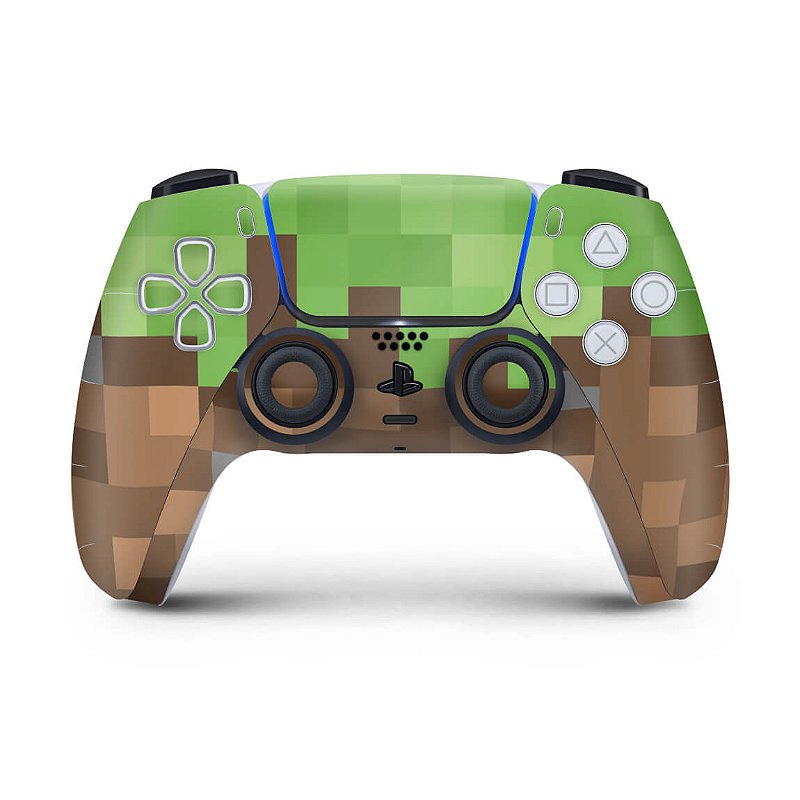 Skin PS5 Controle - Minecraft - Pop Arte Skins