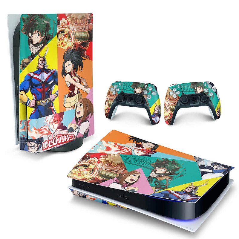 Skin PS5 - Boku No Hero Academia - Pop Arte Skins