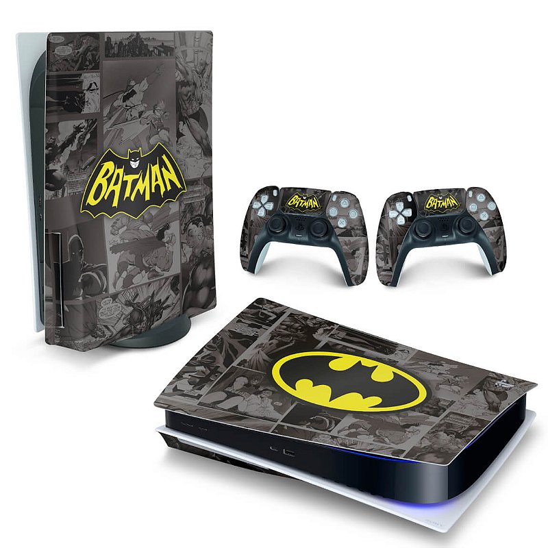 Skin PS5 Fat - Batman Comics - Pop Arte Skins