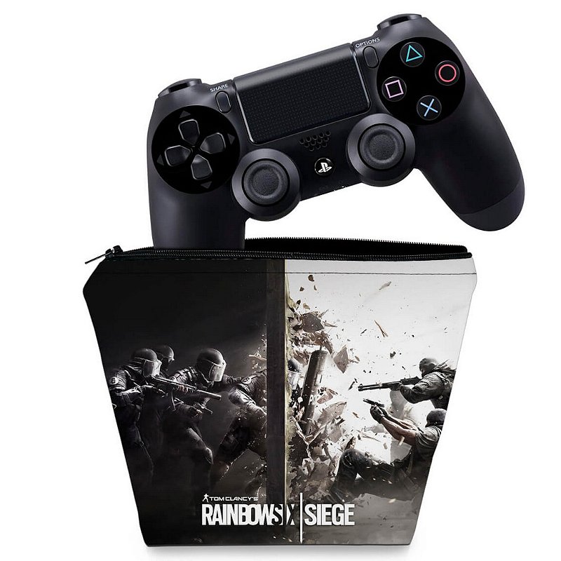 Capa PS4 Controle Case - Tom Clancy'S Rainbow Six Siege - Pop Arte Skins