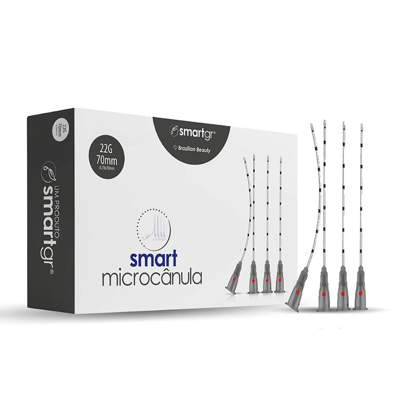 Smart Micro Cânula Sc22g70mm Cx Com 10un Smart Gr C Anvisa - Dermobello ...
