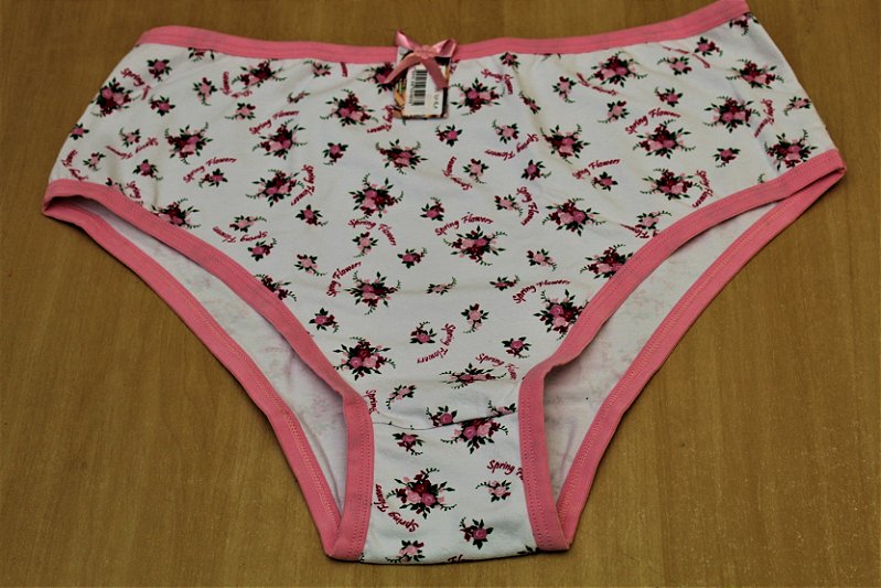 Calçola Rejane estampada - Rose Rouge Moda Íntima