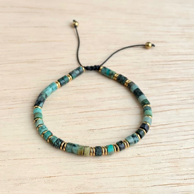 PULSEIRA ZULK TURQUESA AFRICANA - Shambala Brasil pulseiras, colares ...