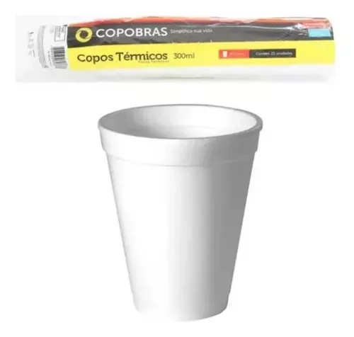 COPO TERMICO 300ML 25UN COPOBRAS - Hética Embalagens - Embalagens ...