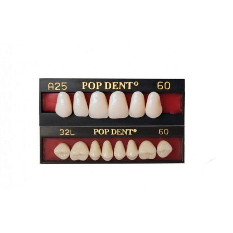 Dente Pop Dent Anterior Inferior - Vipi - DentalSul Distribuidora. Inspirados por Sorrisos!
