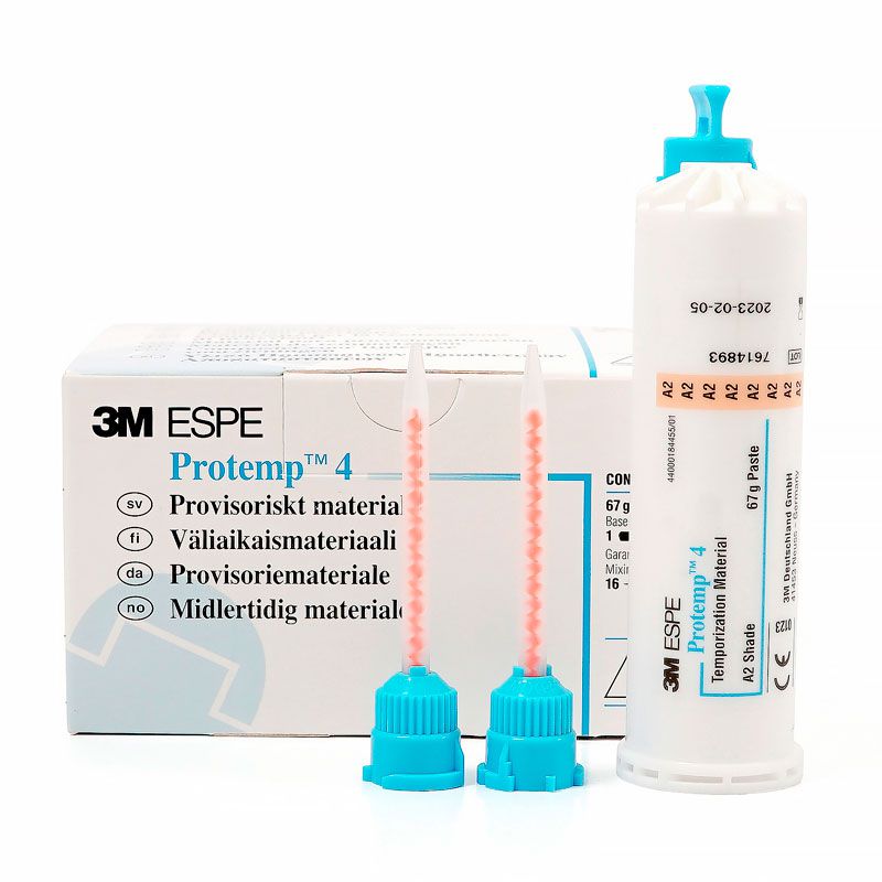 Resina Bisacrilica C/67gr +16 Ponteiras Protemp 4 - 3M Espe - DentalSul ...