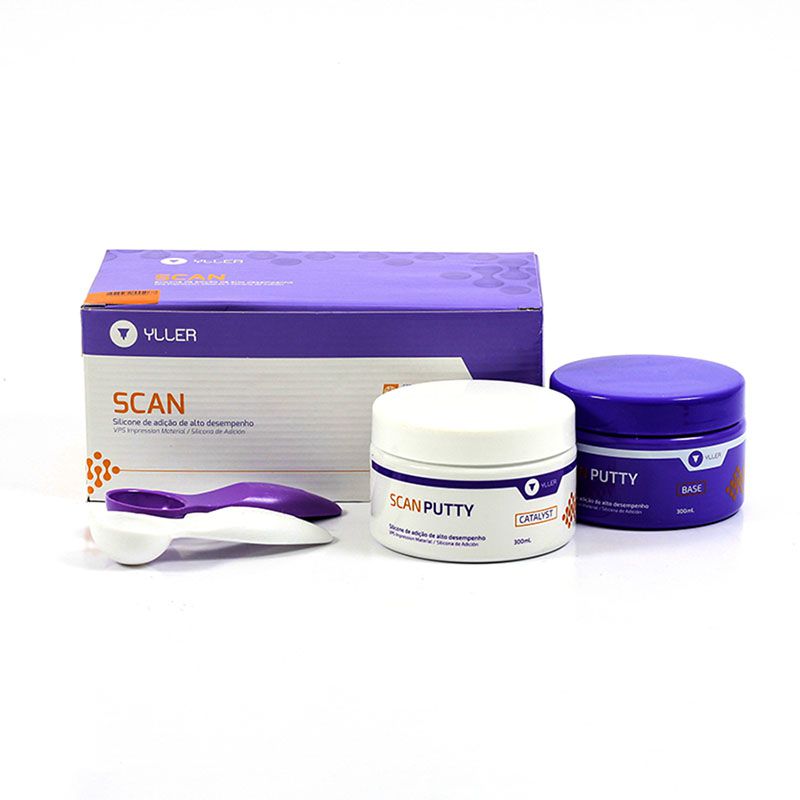 Silicone de Adição Scan Putty Denso - Yller - DentalSul Distribuidora ...