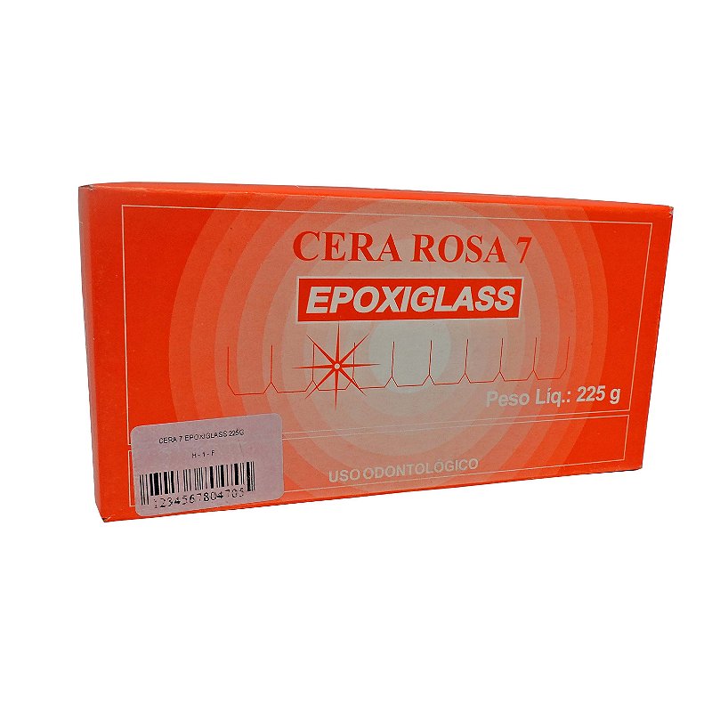 Cera Rosa 7 18 Laminas C/225gr - Epoxiglass - DentalSul Distribuidora ...