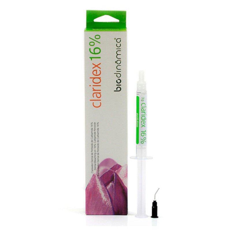 Clareador Claridex 16% com 1 Seringa - Biodinamica - DentalSul ...