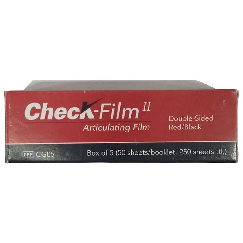 Papel Carbono Accufilm II C/250un Vermelho/Preto - Wilcos - DentalSul ...