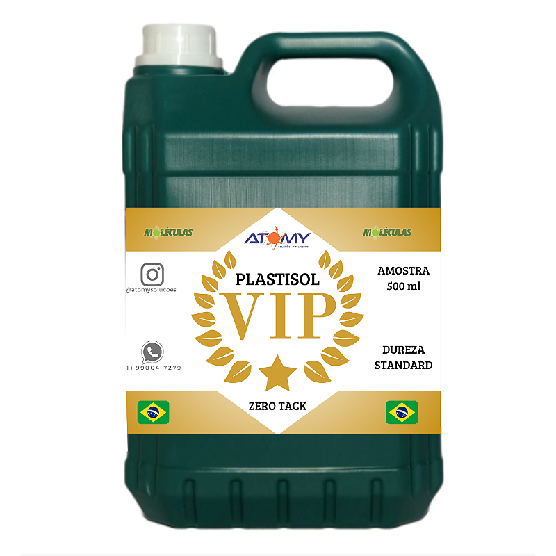 Plastisol Vip Standard Zero Tack 5Kg - Loja | Atomy Soluções Inteligentes