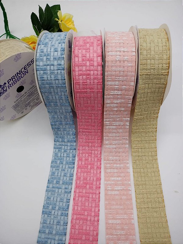 Fita Princess TEXTURA N9 (38mm) com 1 Metro - Armarinho MVM