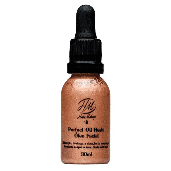 ÓLEO FACIAL PERFECT OIL BRONZE - HOSHI MAKEUP - LUG STORE MAKEUP