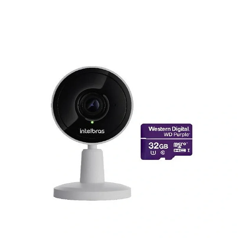 CÂMERA WIFI IMX1 + MICROSD 32GB - Inovar Segurança