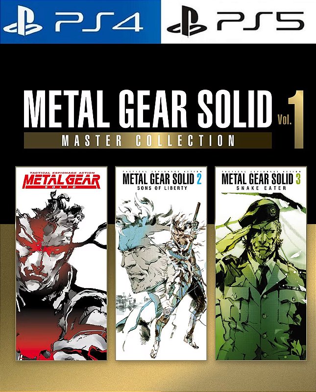 METAL GEAR SOLID: MASTER COLLECTION VOL.1 PS4 & PS5 - Easy Games