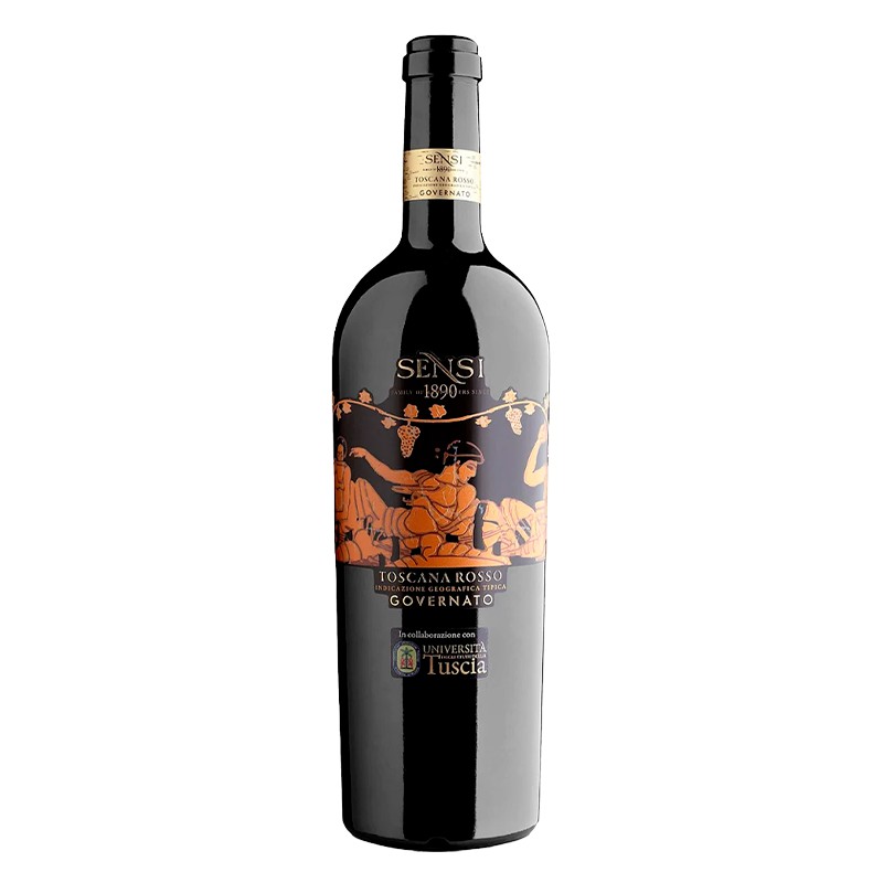Vinho Italiano Tinto Sensi 1890 Toscana Rosso Governato 750ml - Reserva ...