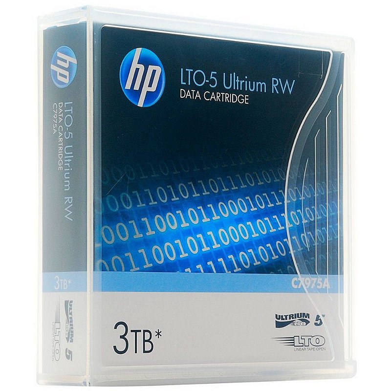 Fita LTO 5 HP Ultrium C7975A (1.5TB/3TB) - LTO Ultrium