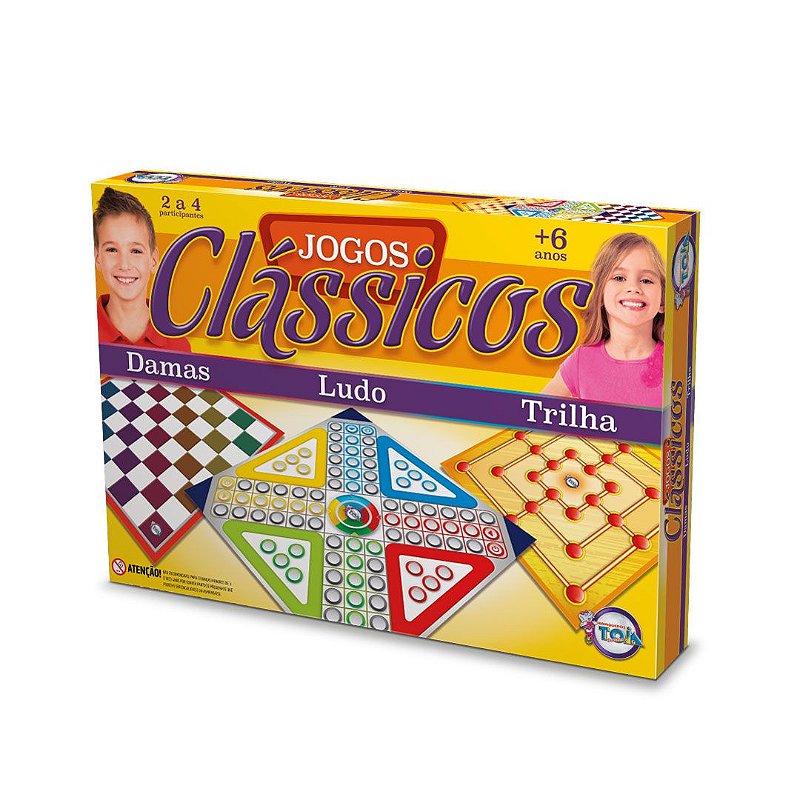 Jogos Clássicos - Toia Brinquedos