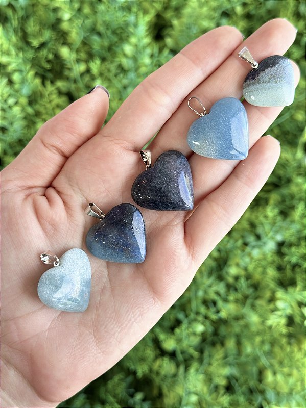 Pingente de Trolita Coração - Cristal da Nova Era; Autocrítica ...