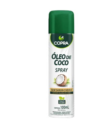 Spray Óleo de Coco S/ Sabor/Cheiro Vegano Copra 100ml - Melhor loja ...