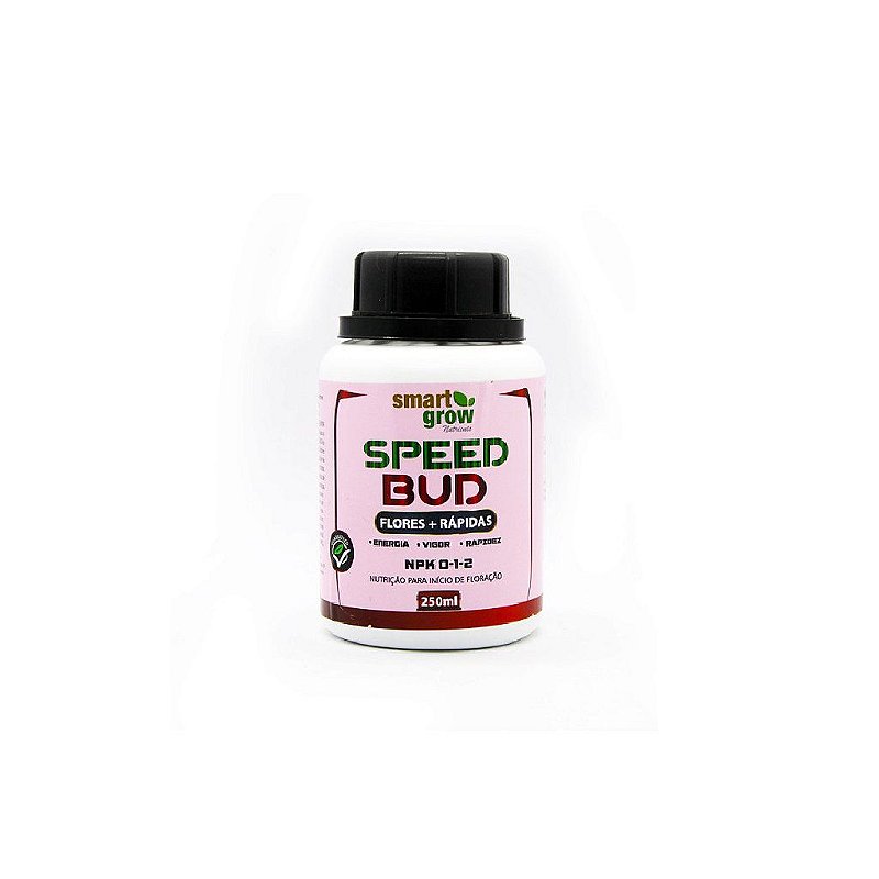 Fertilizante Smart Grow Speed Bud 250ml - Seja Livre, Cultive!