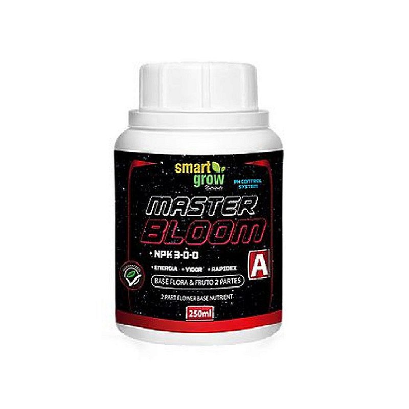 Fertilizante Smart Grow Master Bloom A 250ml - Seja Livre, Cultive!