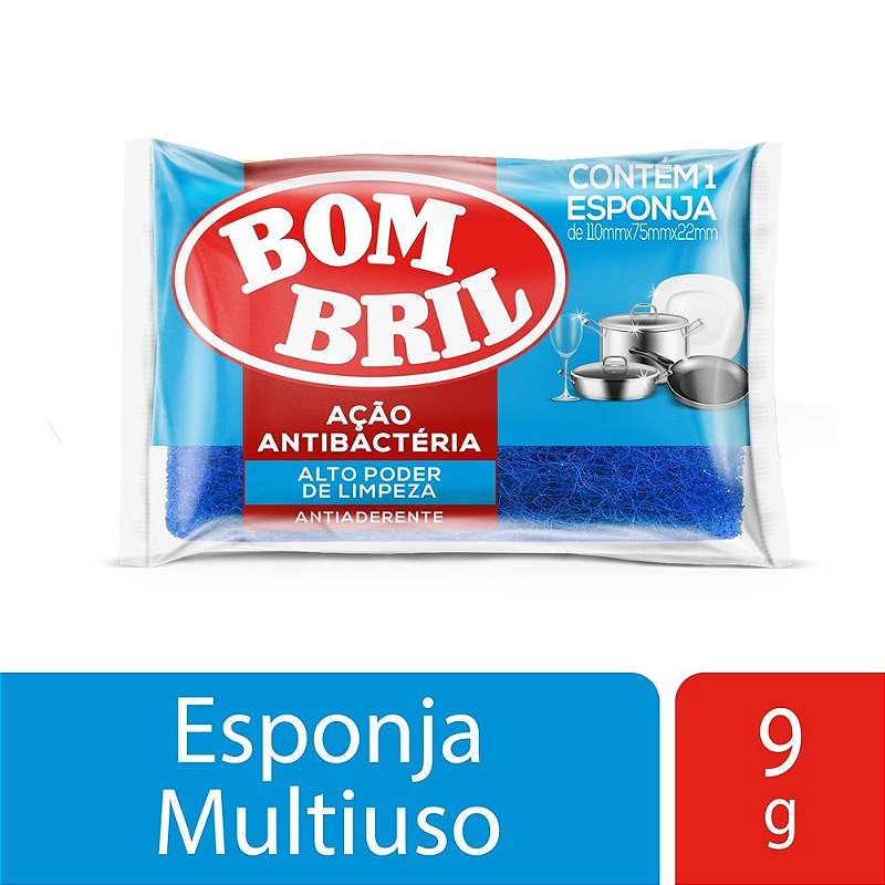 Esponja Bombril Multiuso Ação Antiaderente - SuperLimpinho - O ...