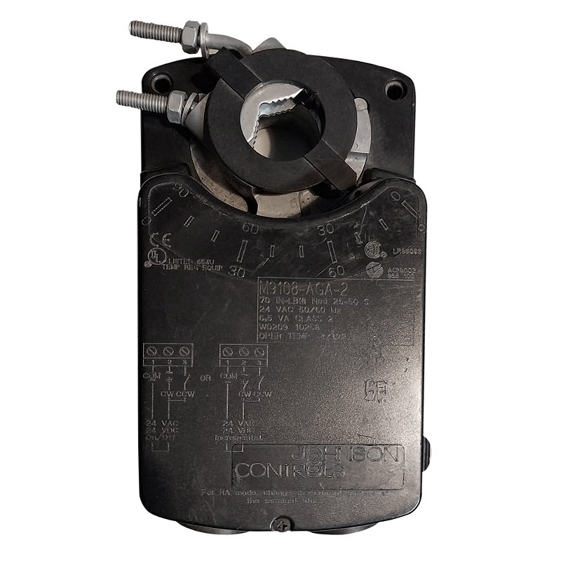 Atuador Damper 8Nm M9108 AGA-2 24V On-Off Johnson - MF Refrigeração