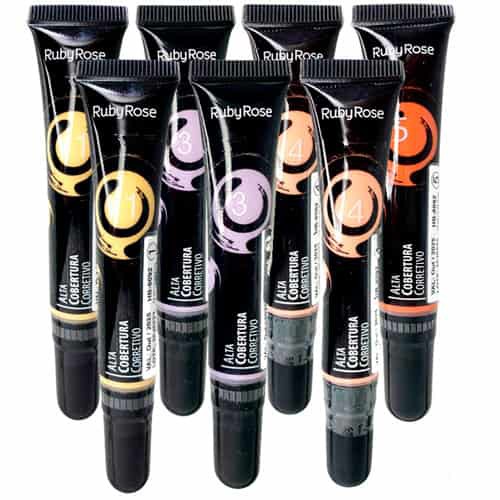 Corretivo Alta Cobertura Ruby Rose Kit 06 unid | collor me - Virtual ...