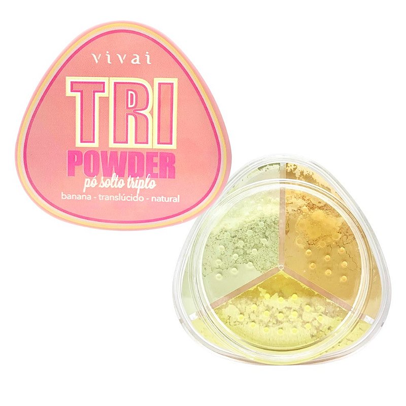 Pó Solto Triplo Tri Powder Vivai | site de make barata - Virtual Make ...