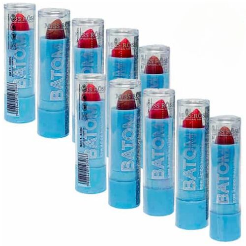 Batom Bastão com Ácido Hialurônico Miss Rôse | make barata - Virtual Make | Maquiagem Atacado p ...