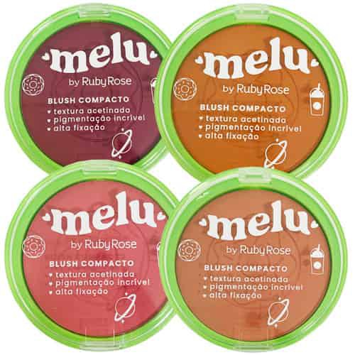 Blush Compacto Melu Ruby Rose | Fornecedores de Maquiagem - Virtual Make | Maquiagem Atacado p ...